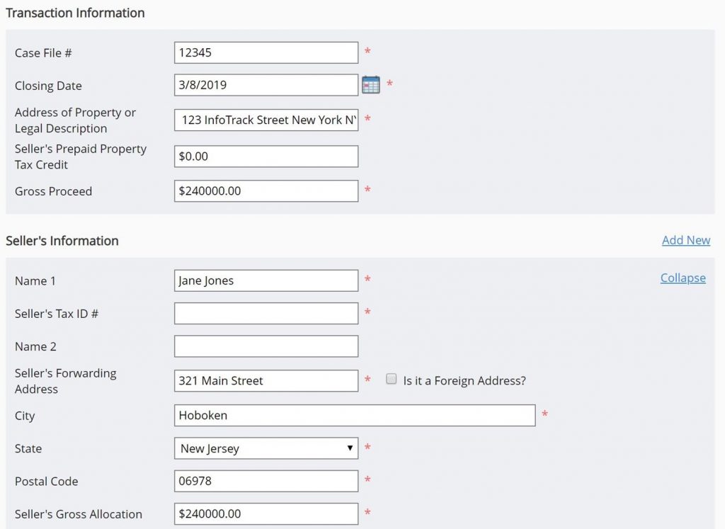 Easysoft integration for real estate law transactions - InfoTrack