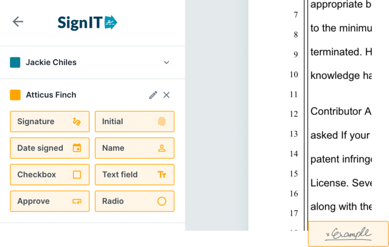 Electronic signatures for law firms - InfoTrack